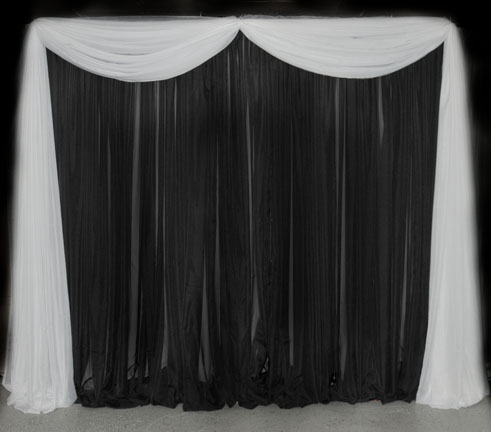 Single Panel Standard Backdrop - 9-16ft High