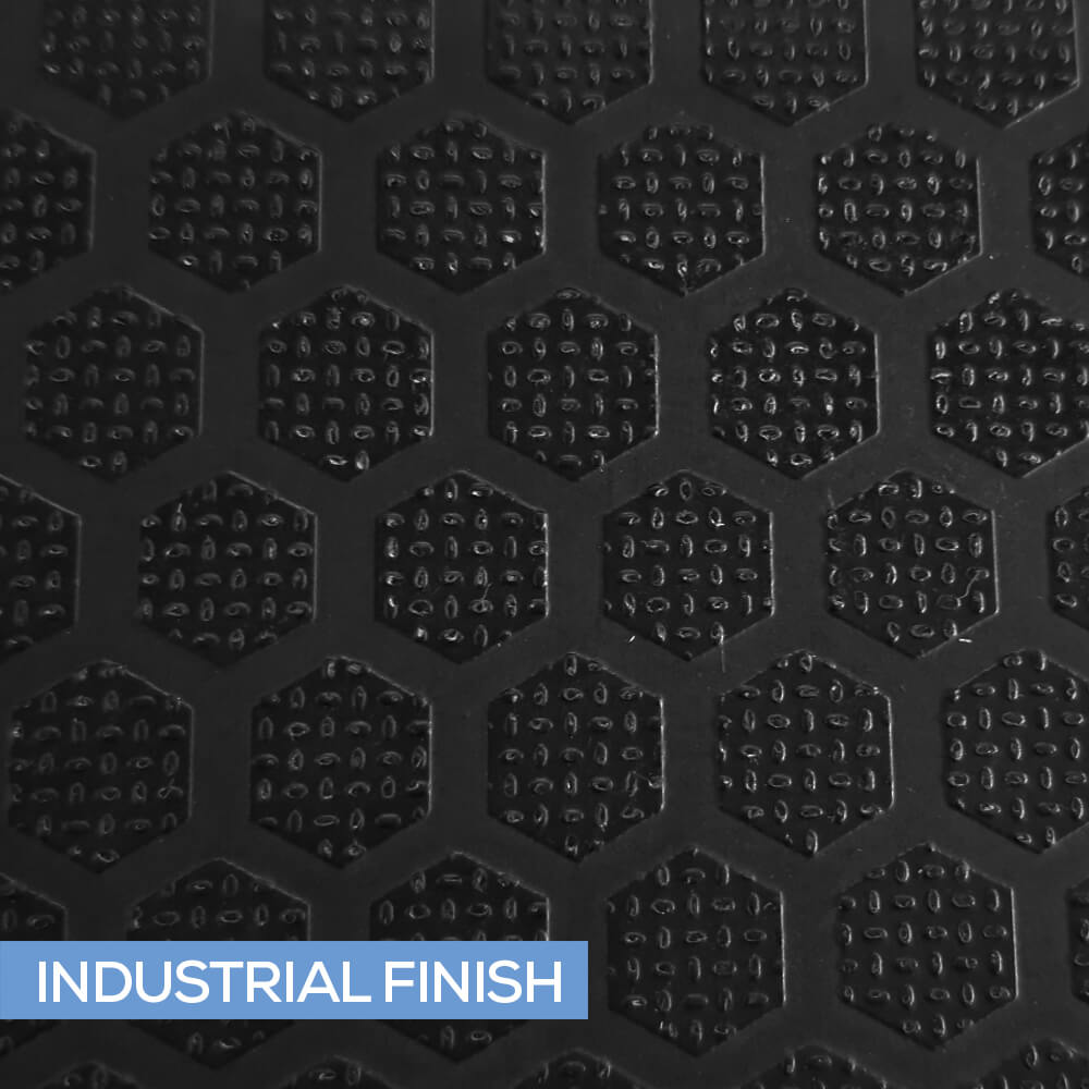 4X4 PLATFORM 16 - 24" LEGS - Aluminum/Industrial Finish