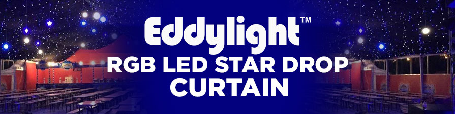 RGB LED Star Curtain